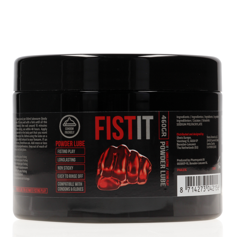 Water-Activated Powder Lube 460g – Odorless, Toy-Safe